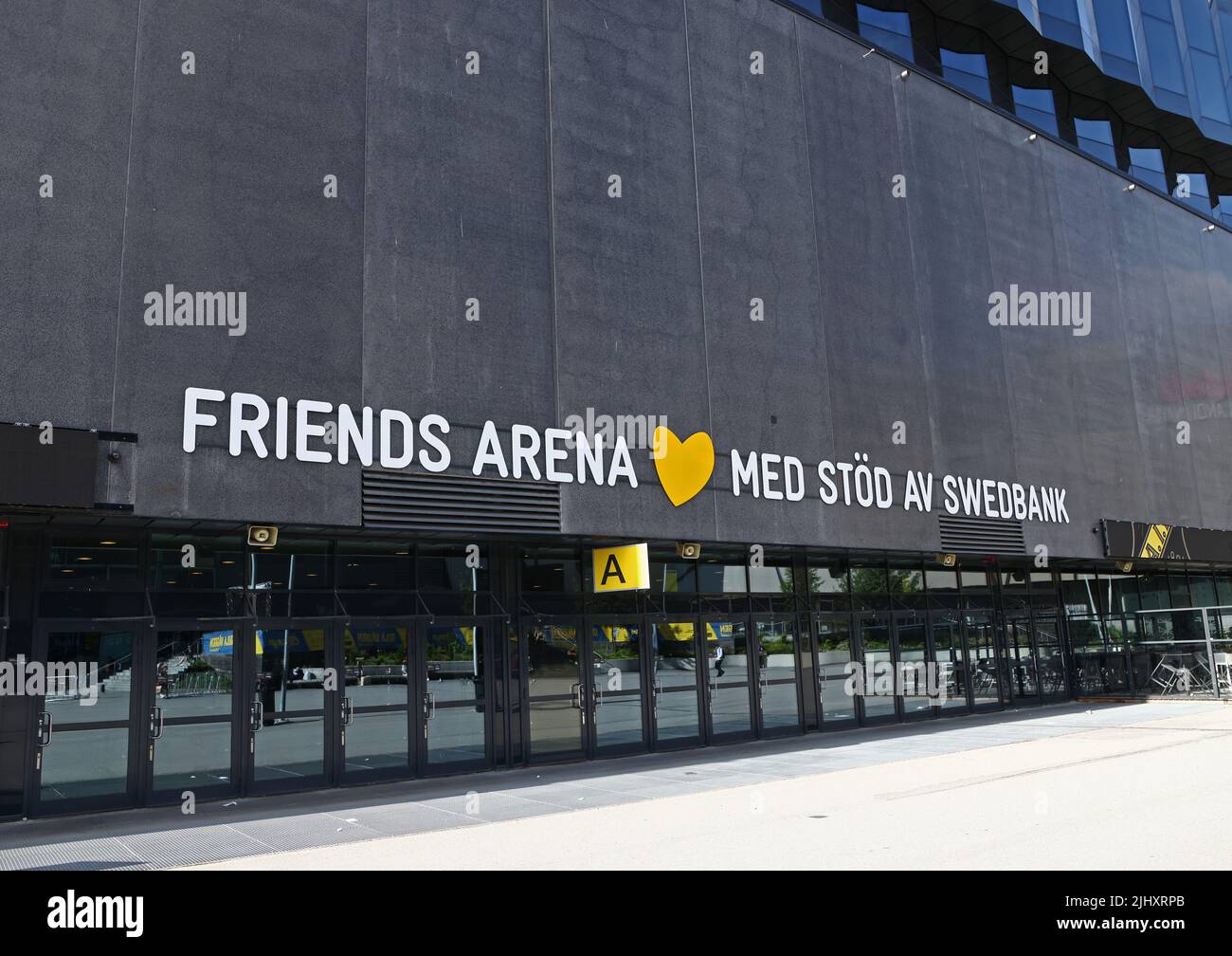 Friends arena logotype hi-res stock photography and images - Alamy