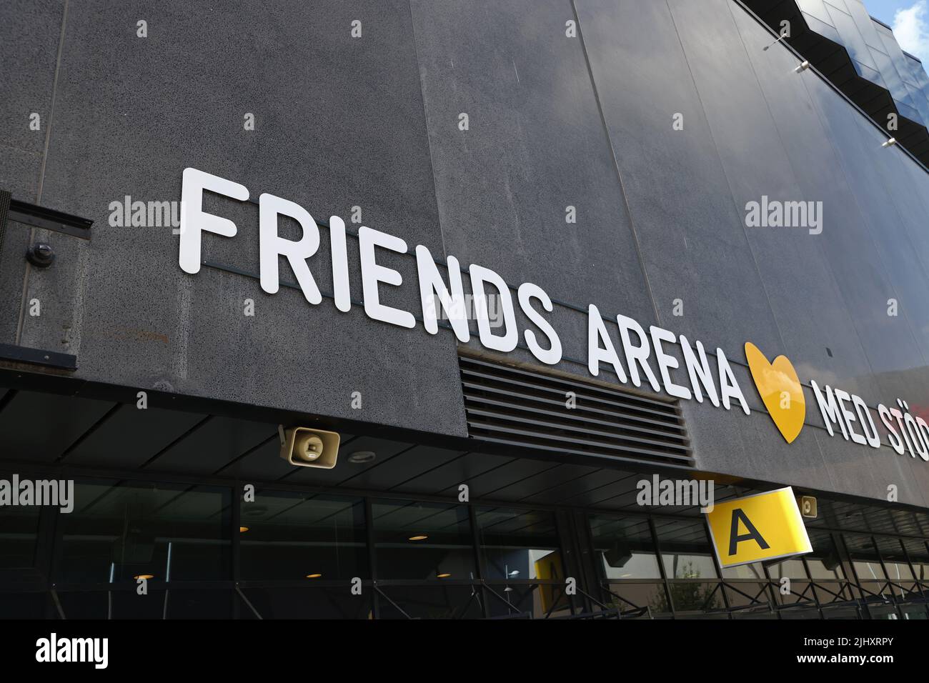 Friends arena in the city of Stockholm, Sweden Stock Photo - Alamy