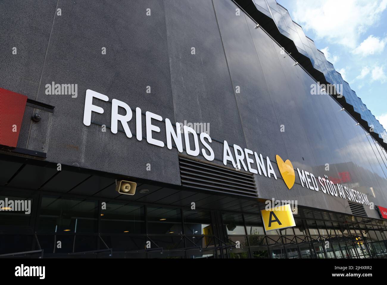 Friends arena in the city of Stockholm, Sweden Stock Photo - Alamy