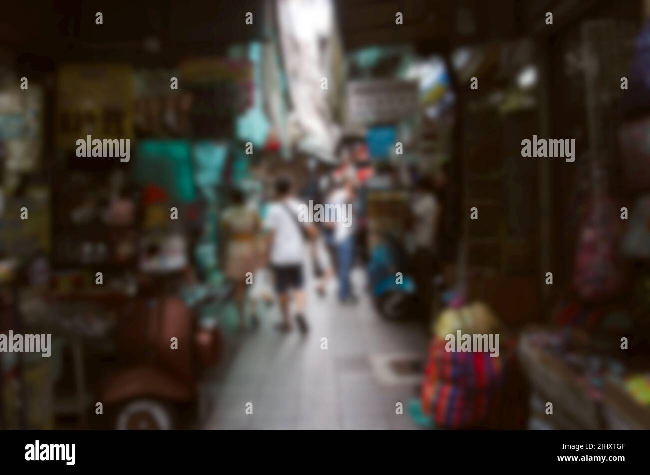 blur abstract background people shopping festival market Stock Photo ...