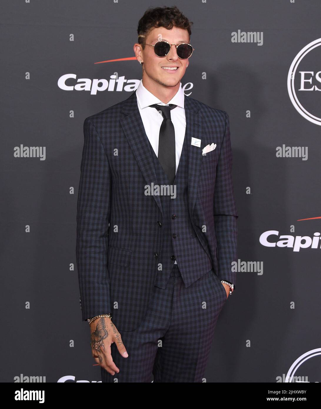 Los Angeles, USA. 20th July, 2022. Nick Mayhugh arrives at the 2022 ...