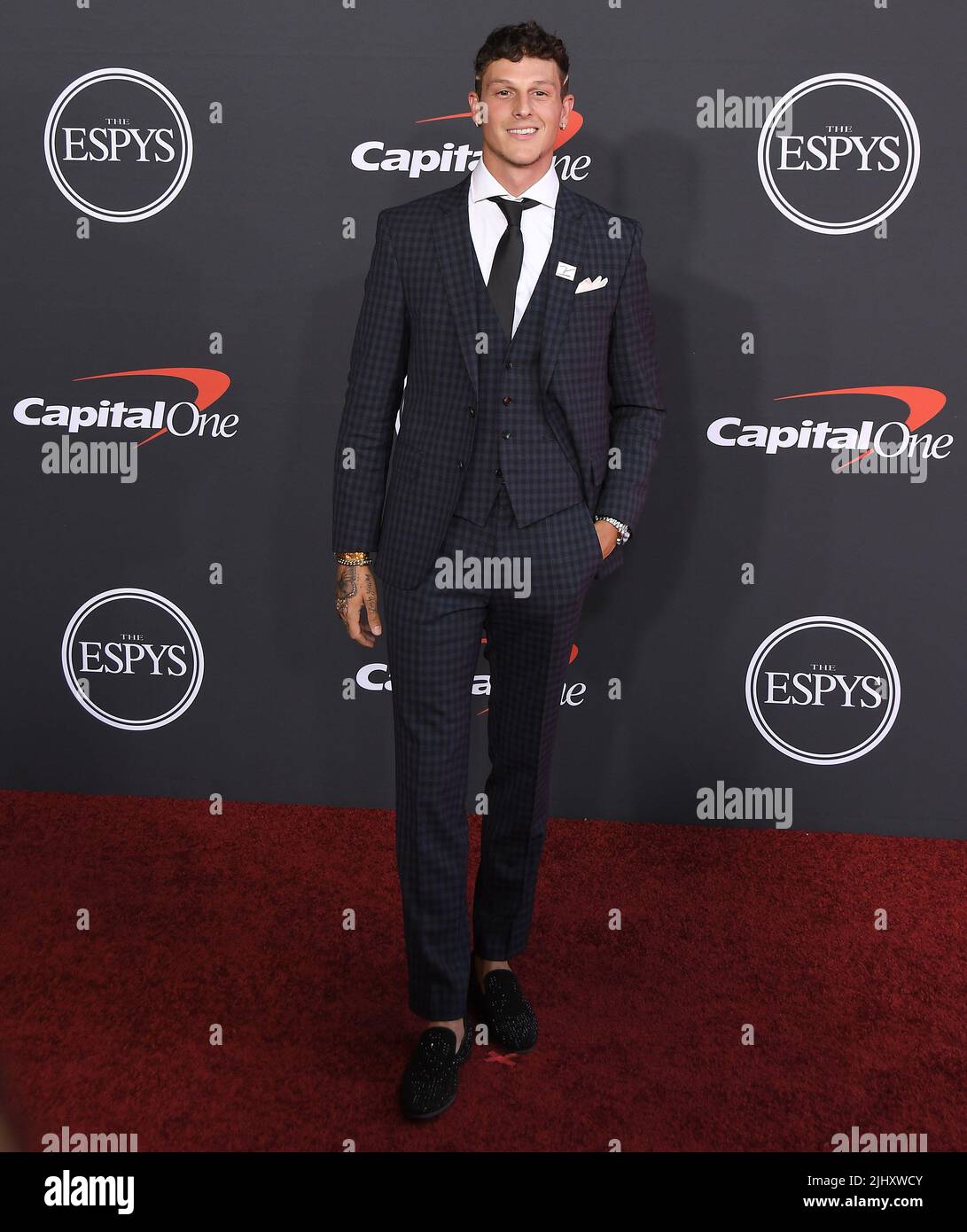 Los Angeles, USA. 20th July, 2022. Nick Mayhugh arrives at the 2022 ...