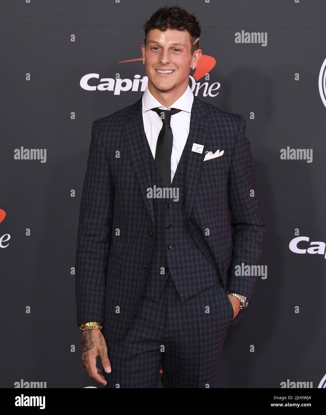 Los Angeles, USA. 20th July, 2022. Nick Mayhugh arrives at the 2022 ...