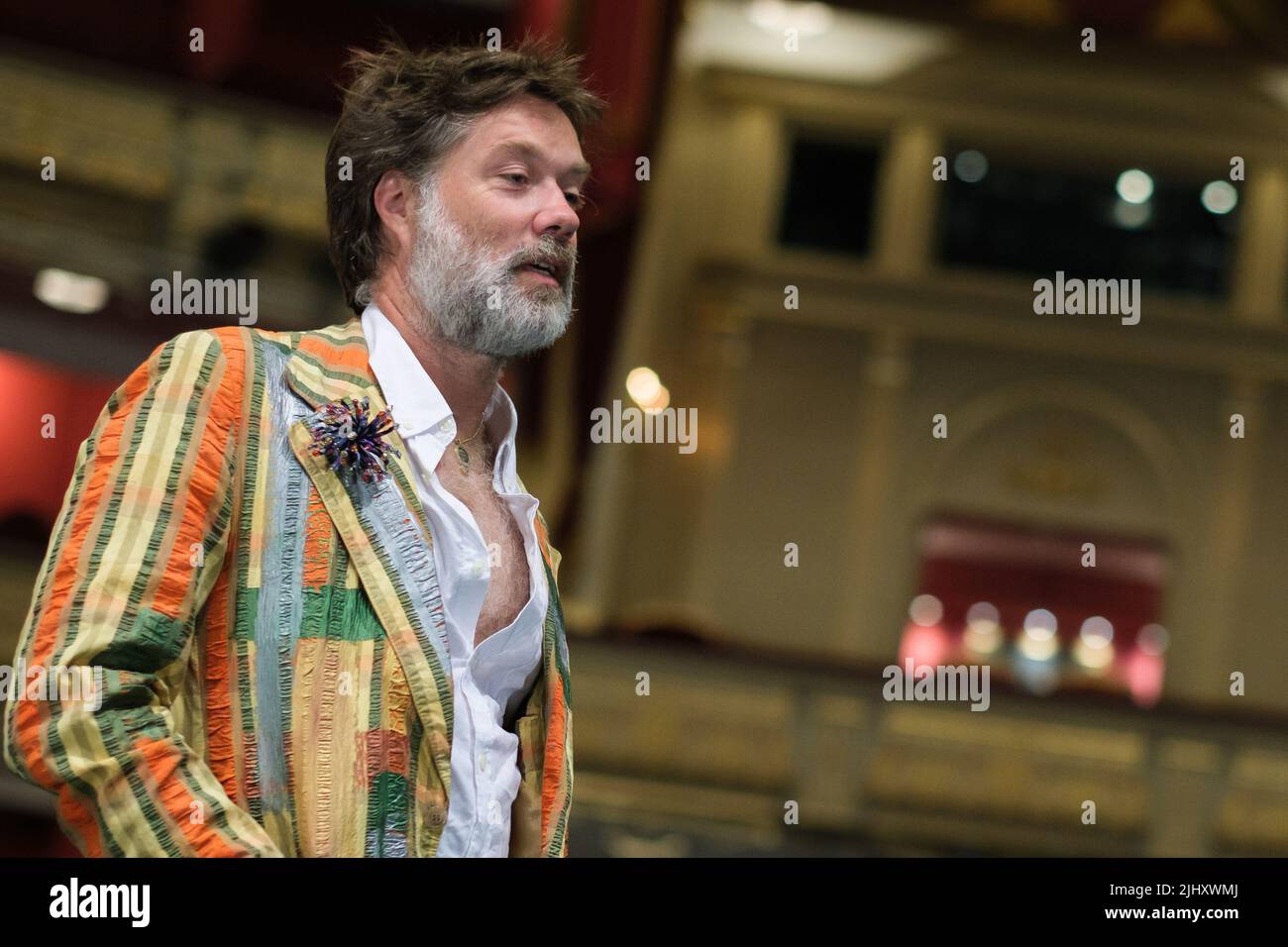 The American-Canadian singer and songwriter Rufus Wainwright poses ...