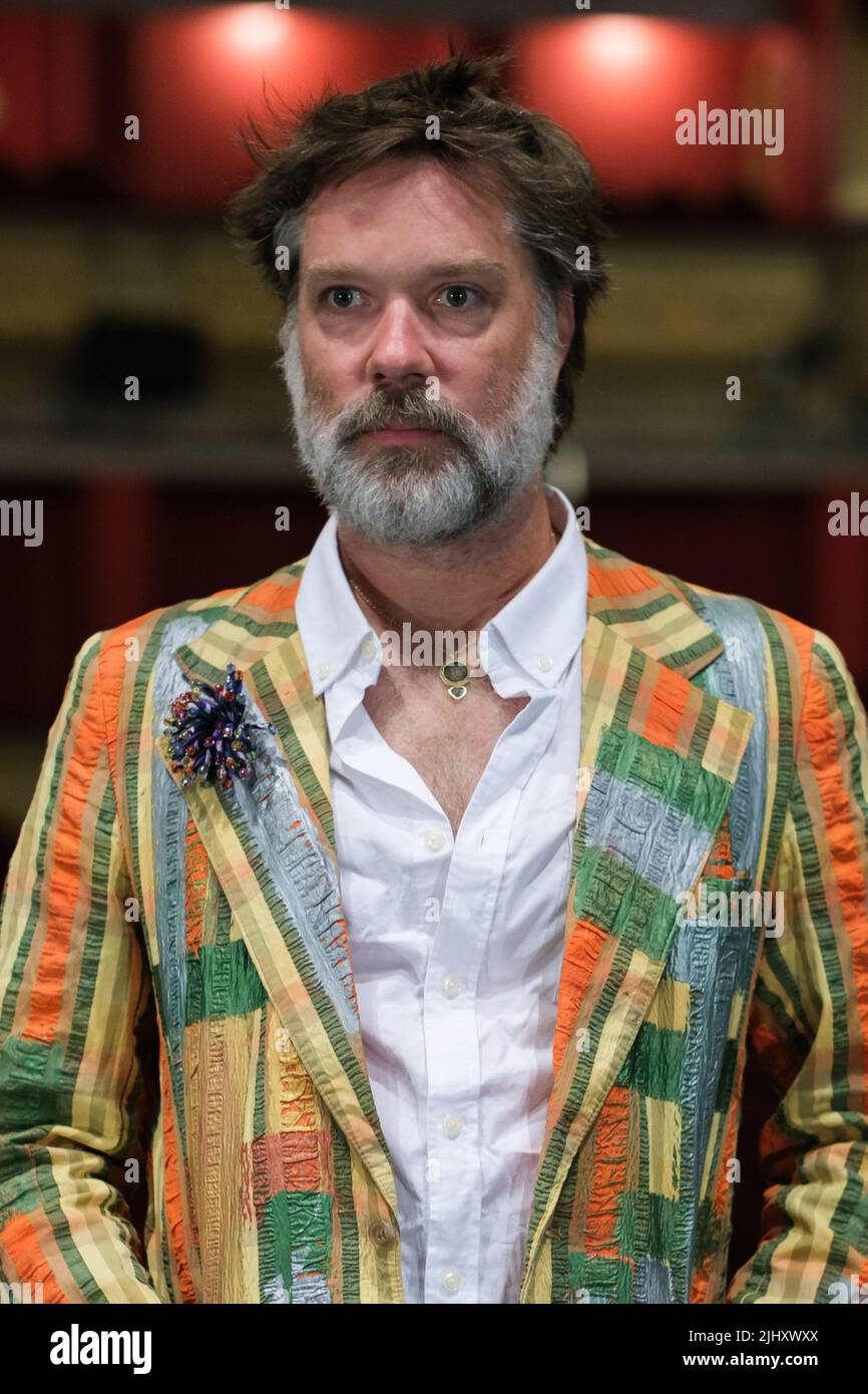 The American-Canadian singer and songwriter Rufus Wainwright poses ...