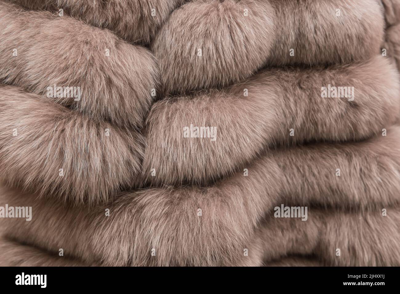 Women's Brown Natural Half Coat Material Fur Wool Texture Background ...