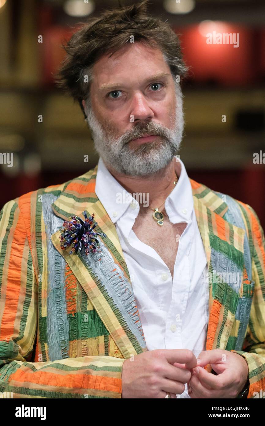 The American-Canadian singer and songwriter Rufus Wainwright poses ...