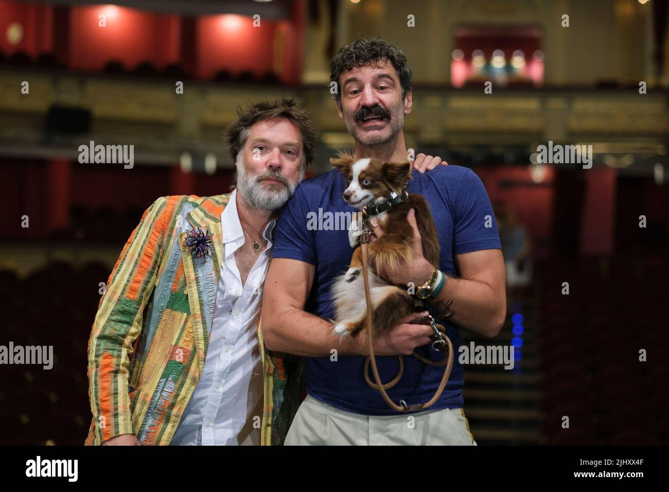 American-Canadian singer-songwriter Rufus Wainwright and Jörn Weisbrodt ...