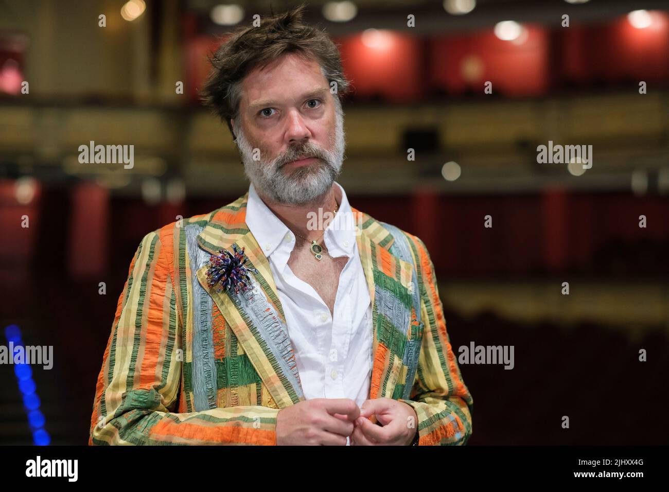 The American-Canadian singer and songwriter Rufus Wainwright poses ...