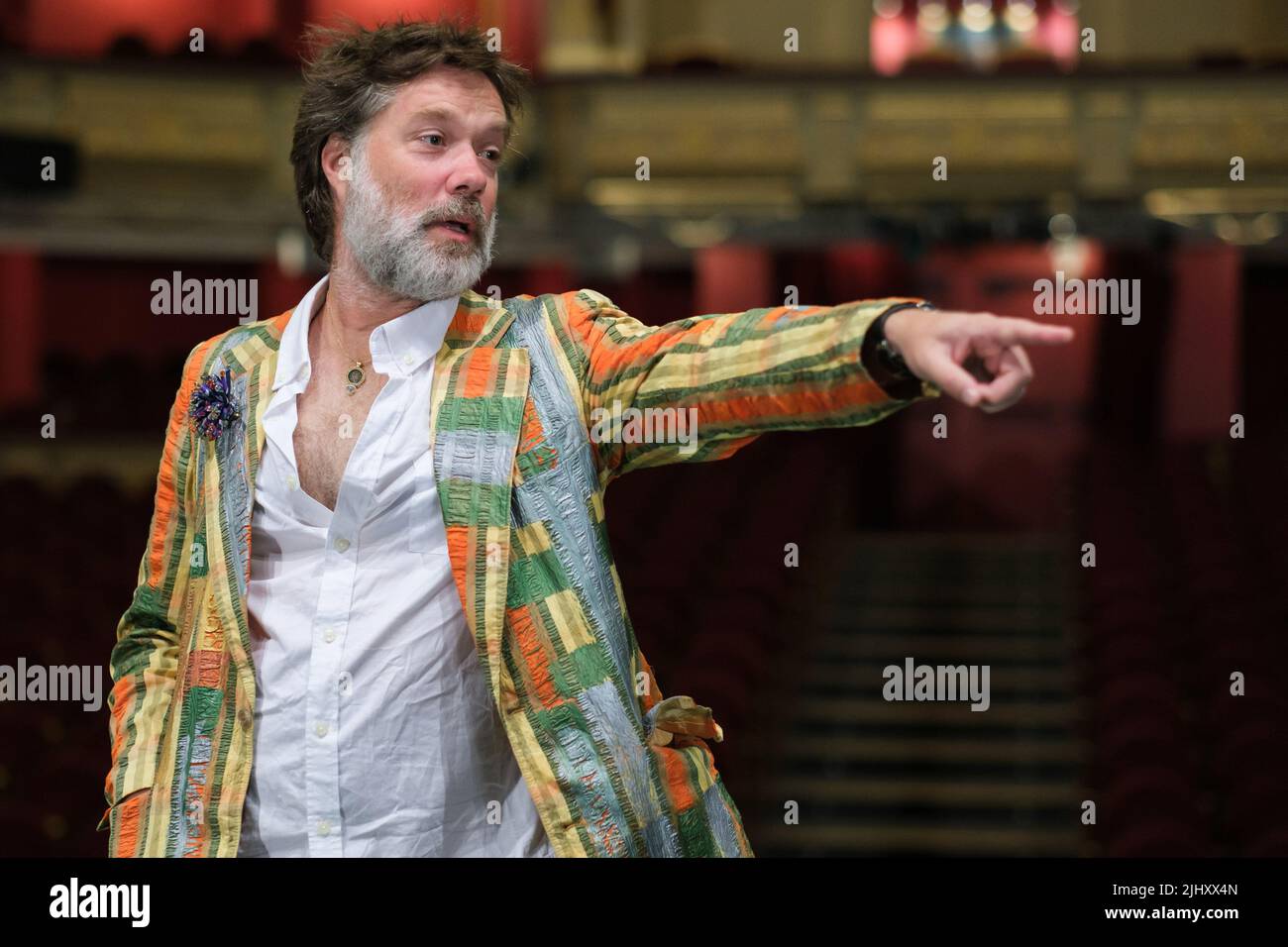 The American-Canadian singer and songwriter Rufus Wainwright poses ...