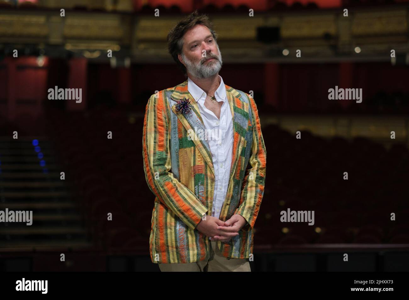 The American-Canadian singer and songwriter Rufus Wainwright poses ...