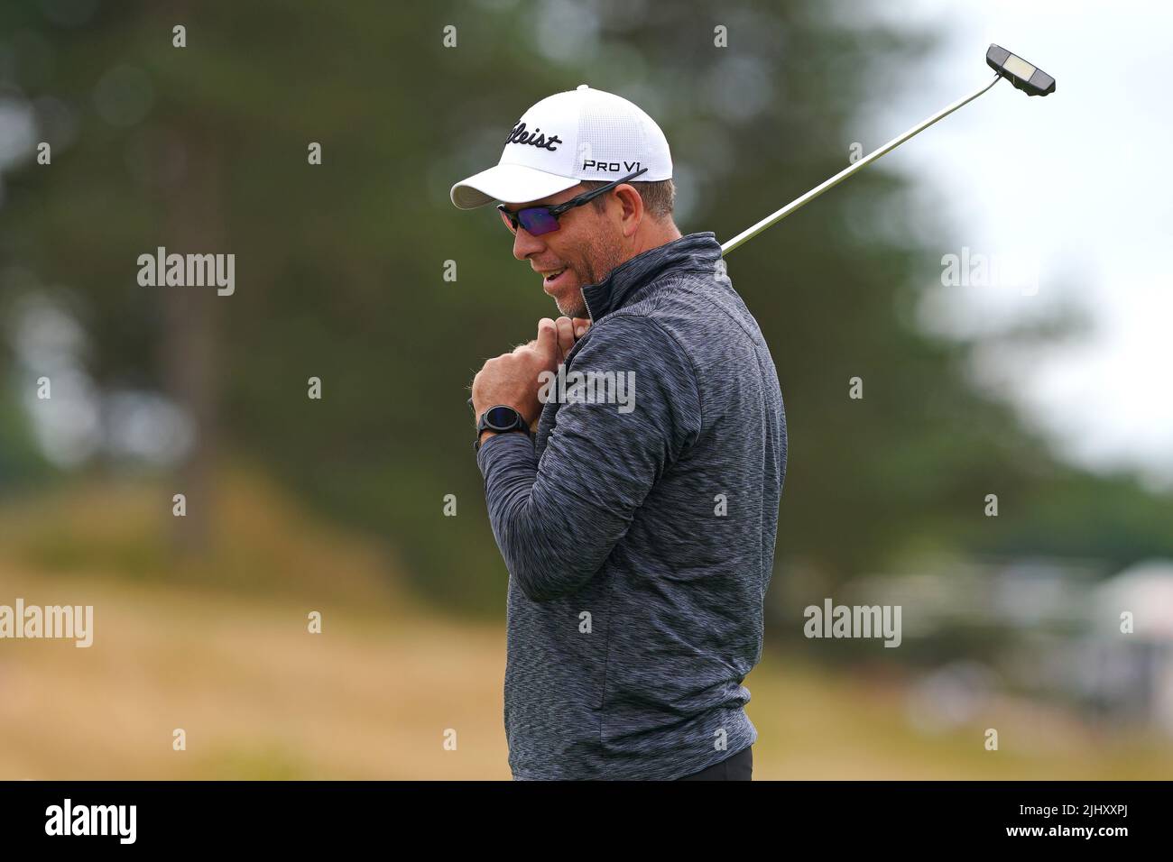 South Africa's Oliver Bekker on the 9th green (18th hole) during day ...