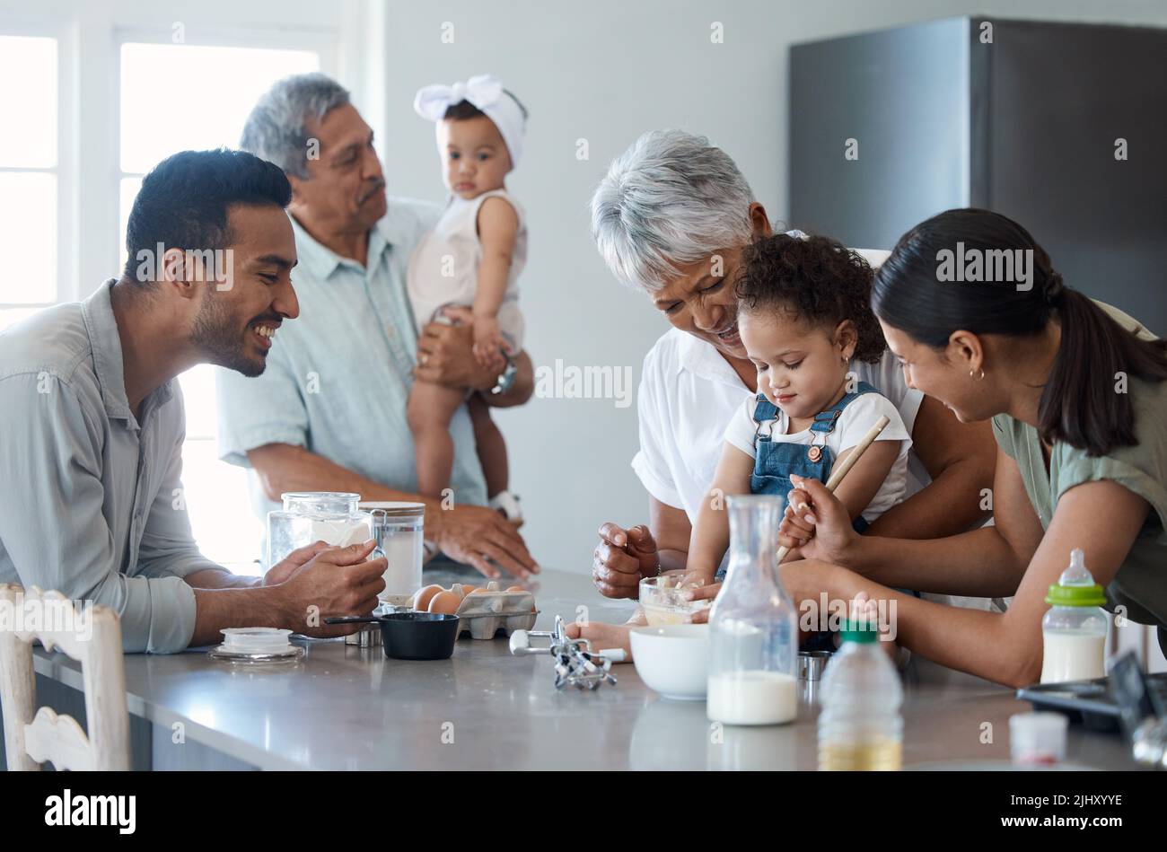 Meet the Bakers. a multigenerational family baking together in the ...