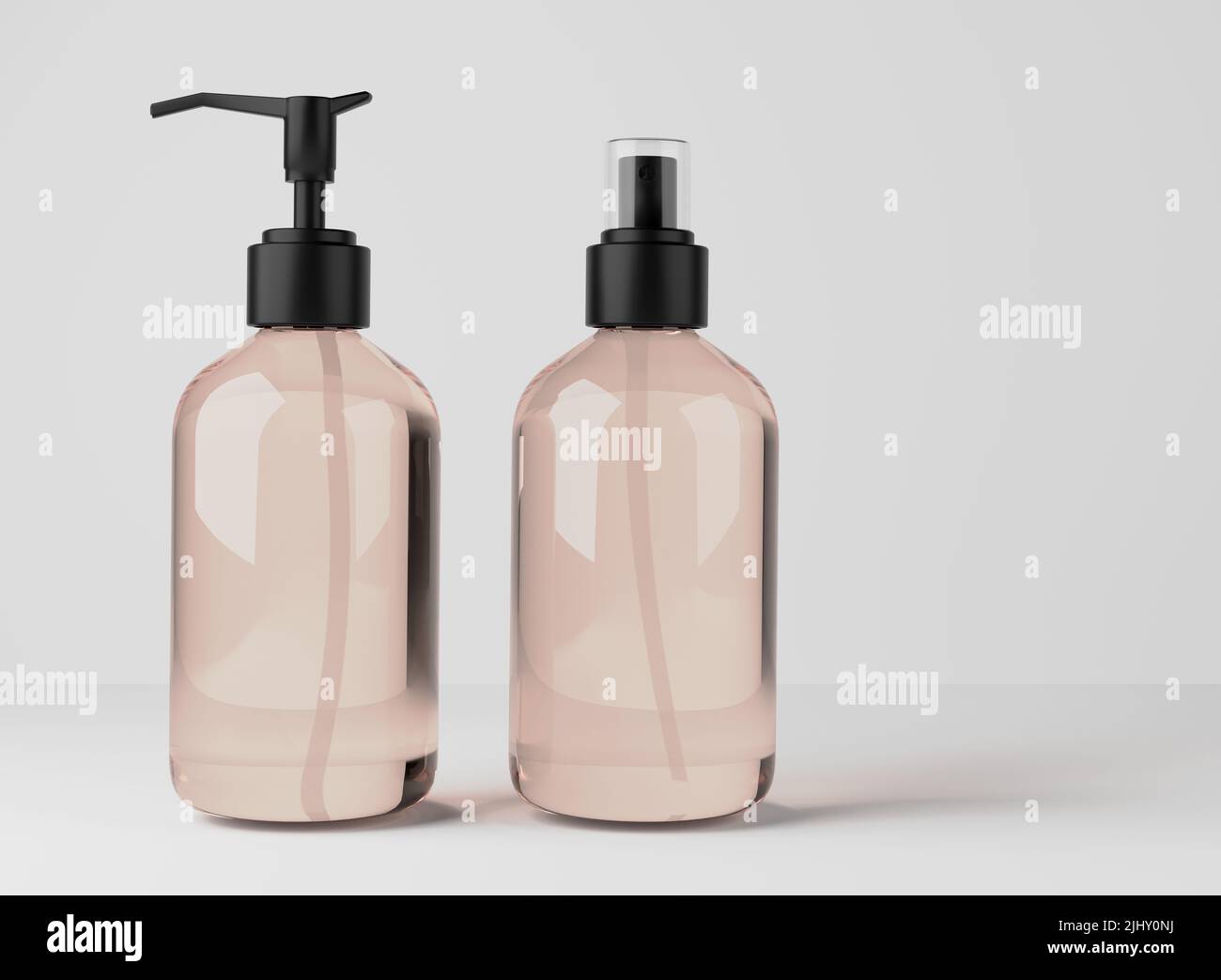 Soap shampoo conditioner hair body containers hi-res stock photography ...