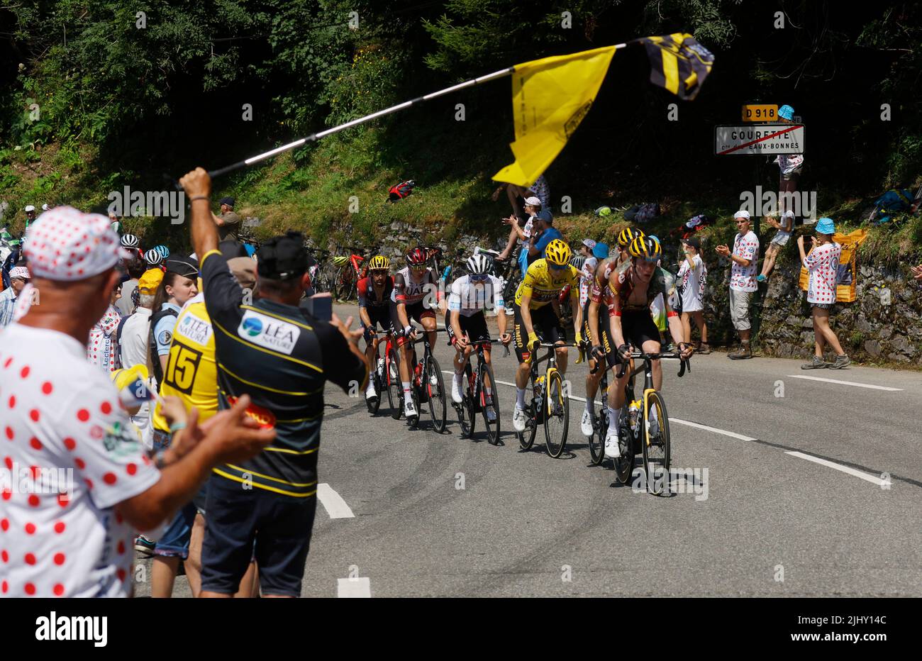 Cycling - Tour de France - Stage 18 - Lourdes to Hautacam - France ...