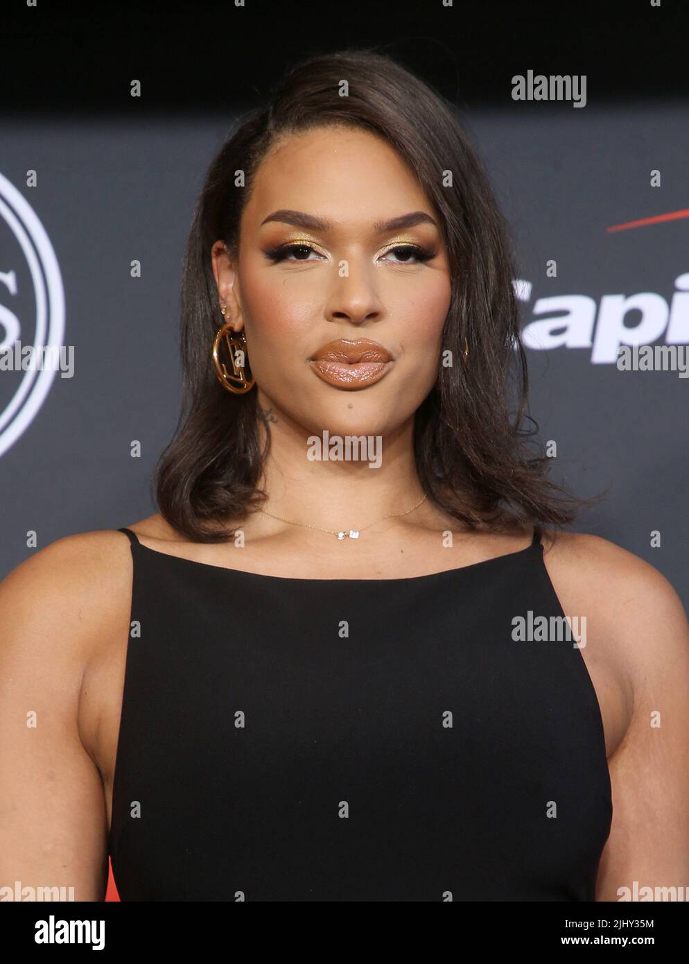 20 July 2022 - Hollywood, California Elizabeth Cambage. 2022 ESPYs held ...
