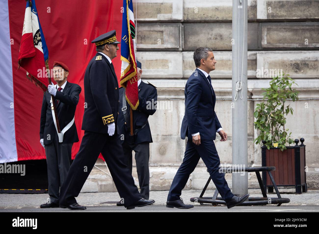 Newly-appointed Paris police prefect Laurent Nunez, and French Interior ...