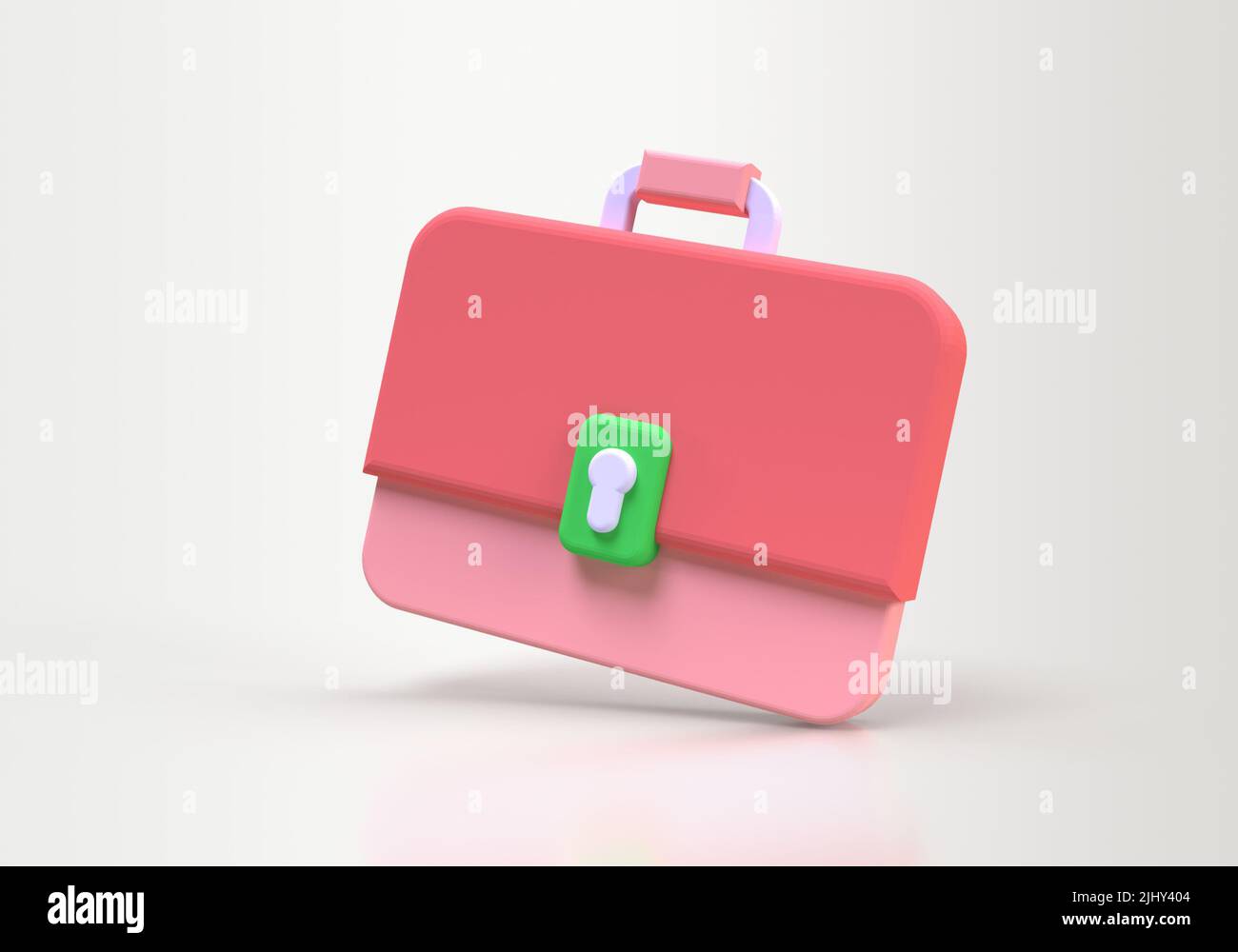 Businessman Briefcase concept illustration Landing page template for ...