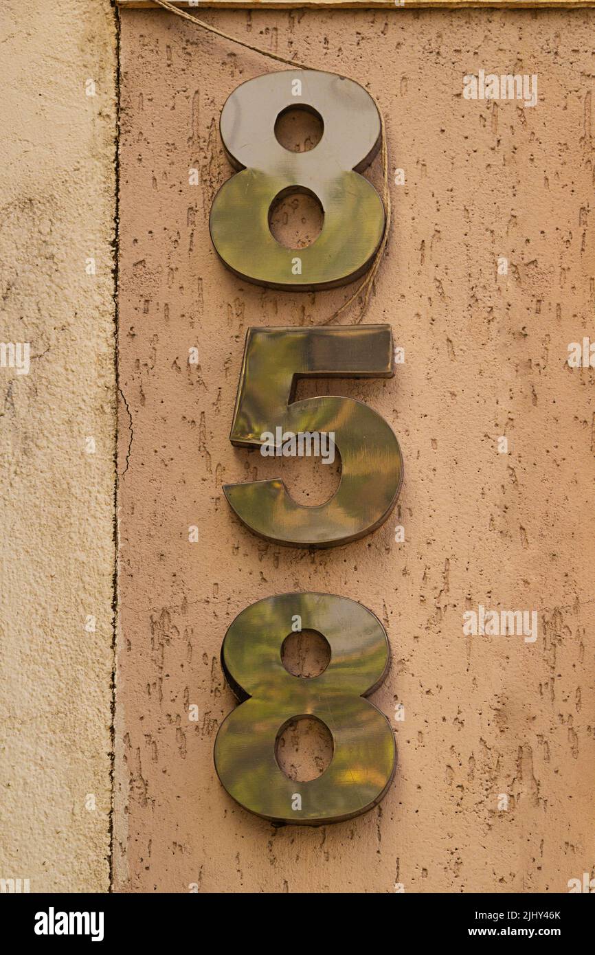 Number 858 hi-res stock photography and images - Alamy