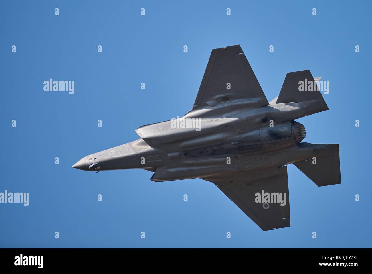 Displaying at the Royal International Air Tattoo 2022 Stock Photo - Alamy