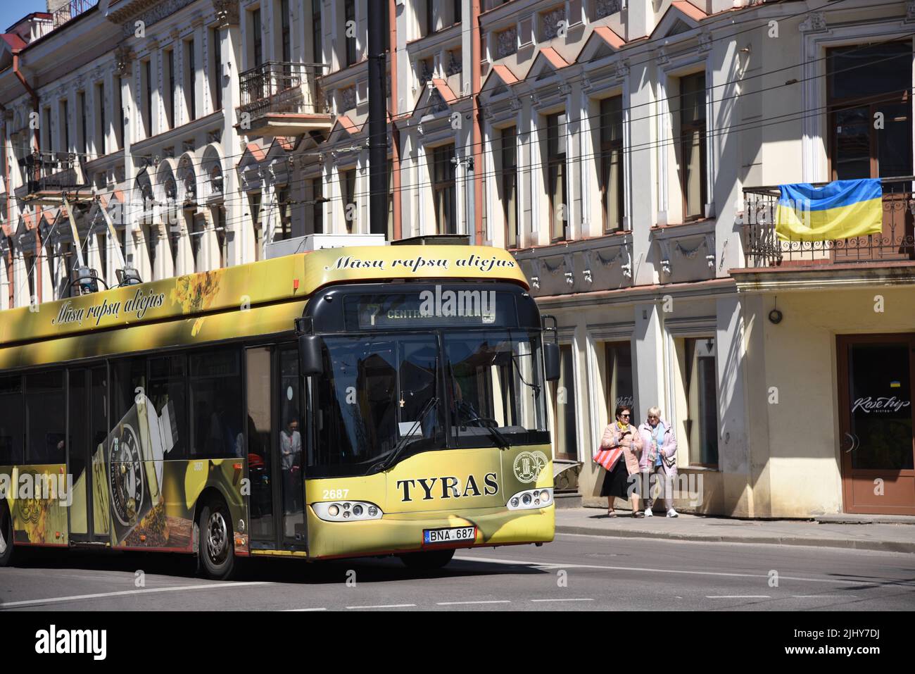 Solaris Trollino trolleybus Stock Photo - Alamy
