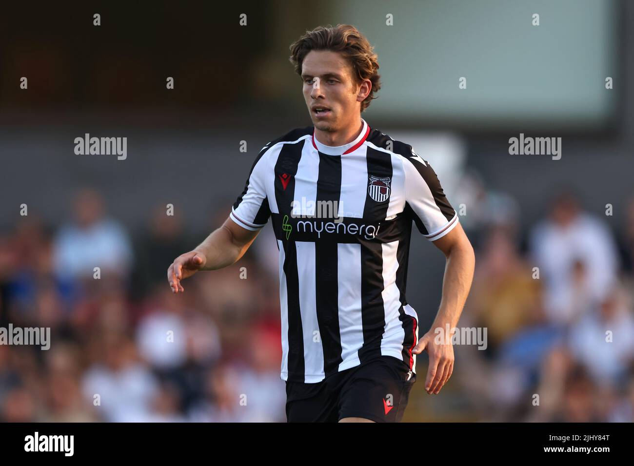 Cleethorpes, England, 19th July 2022. Danilo Orsi of Grimsby Town ...