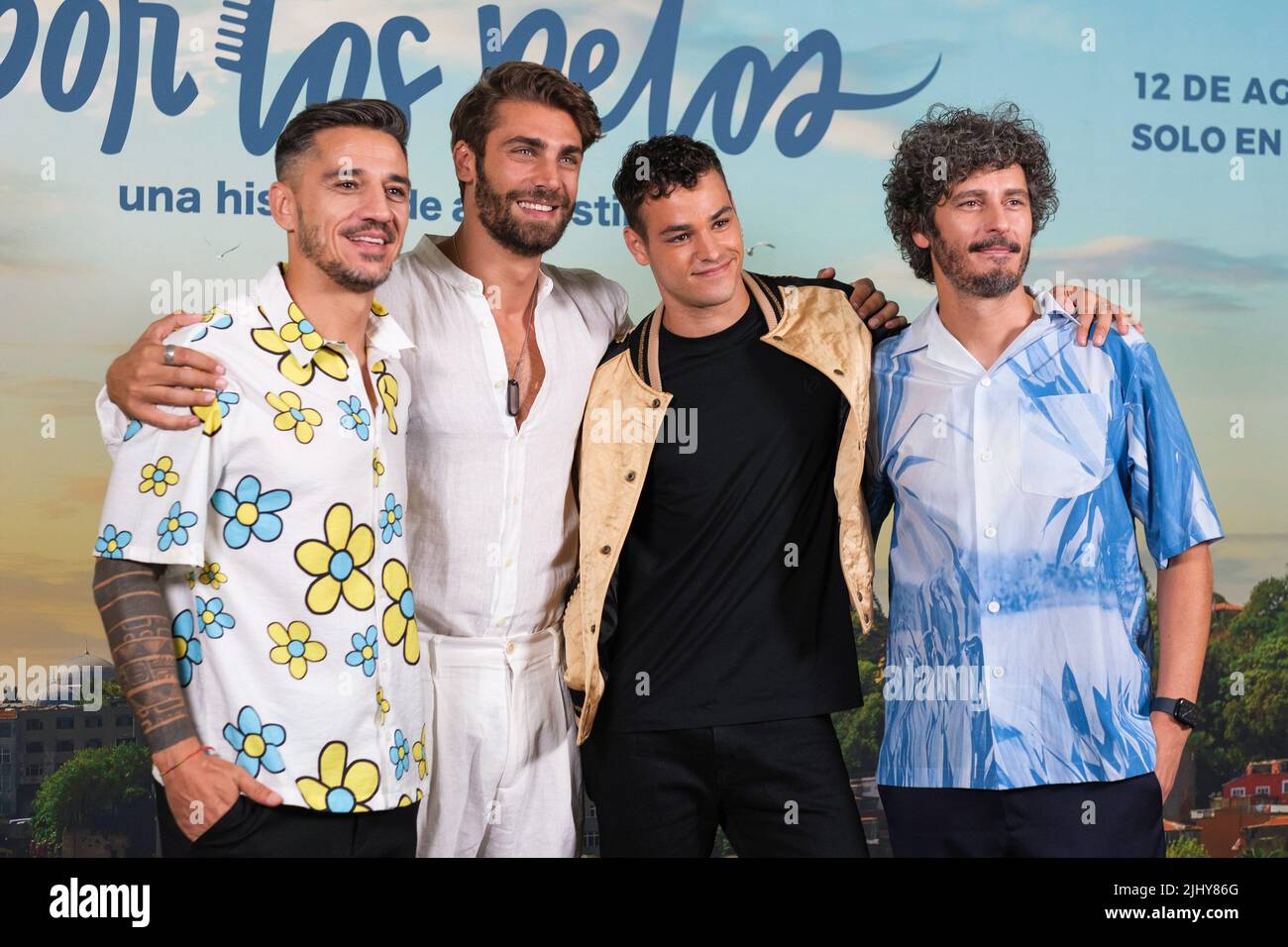 (L-R) Carlos Librado, Mario Ermito, Tomy Aguilera and Antonio Pagudo ...