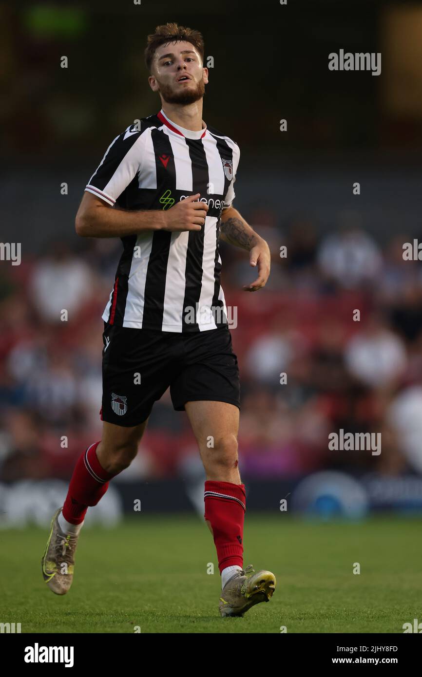 Cleethorpes, England, 19th July 2022. John McAtee of Grimsby Town ...