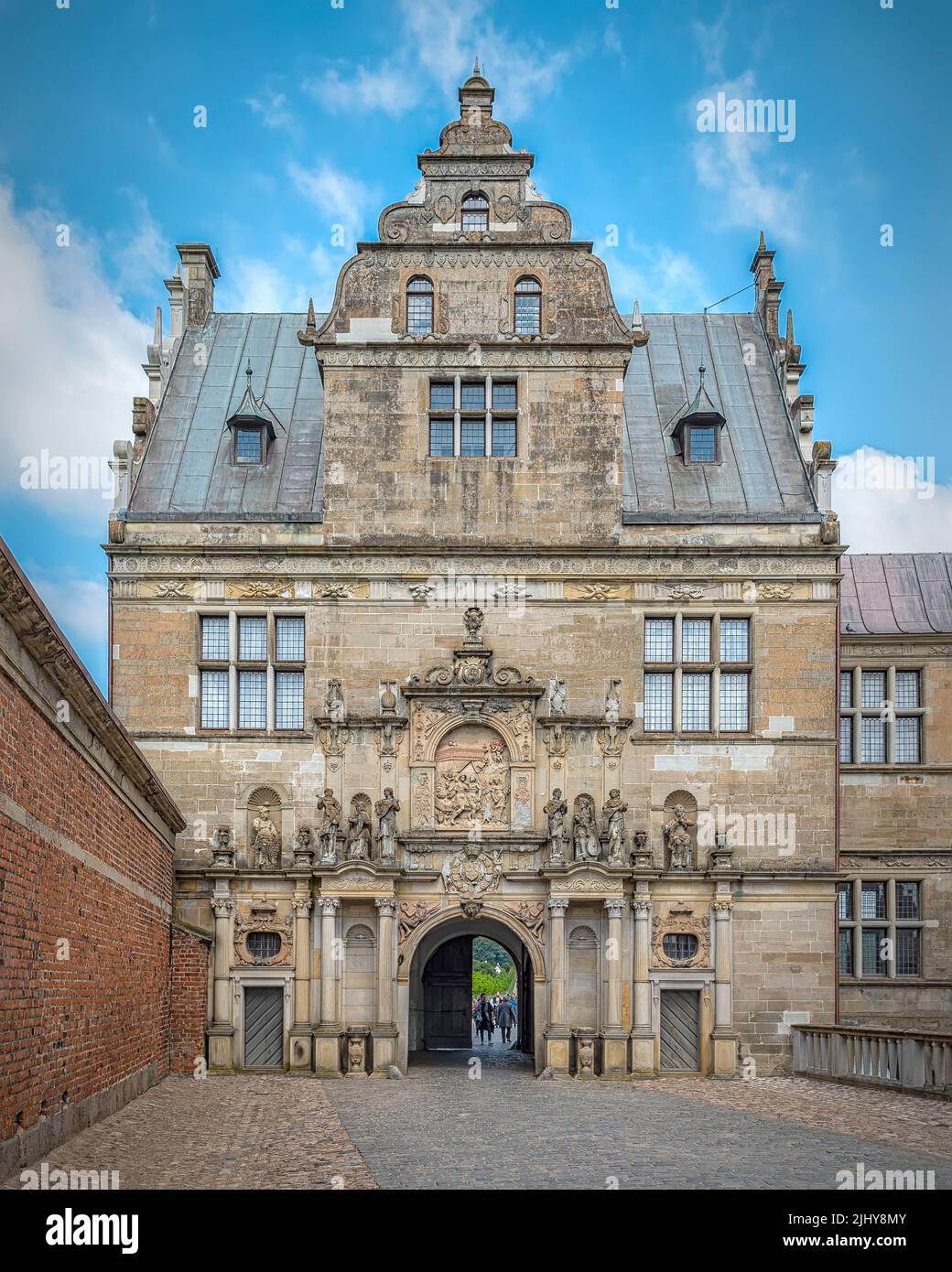 The beautiful Frederiksborg castle in Hillerod, Denmark Stock Photo - Alamy