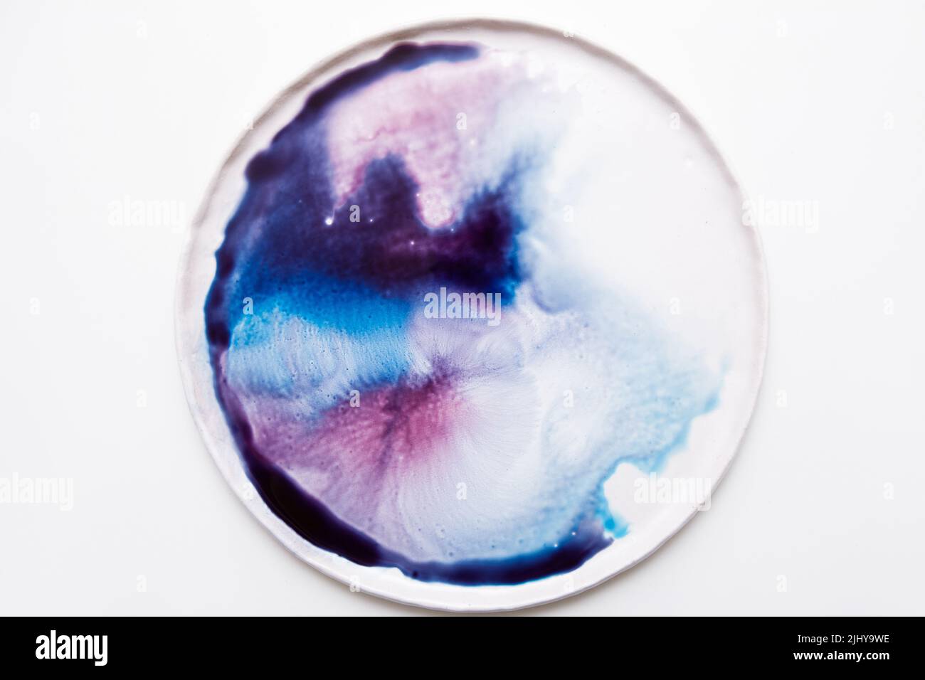 Abstract artistic image of colorful splash Stock Photo - Alamy