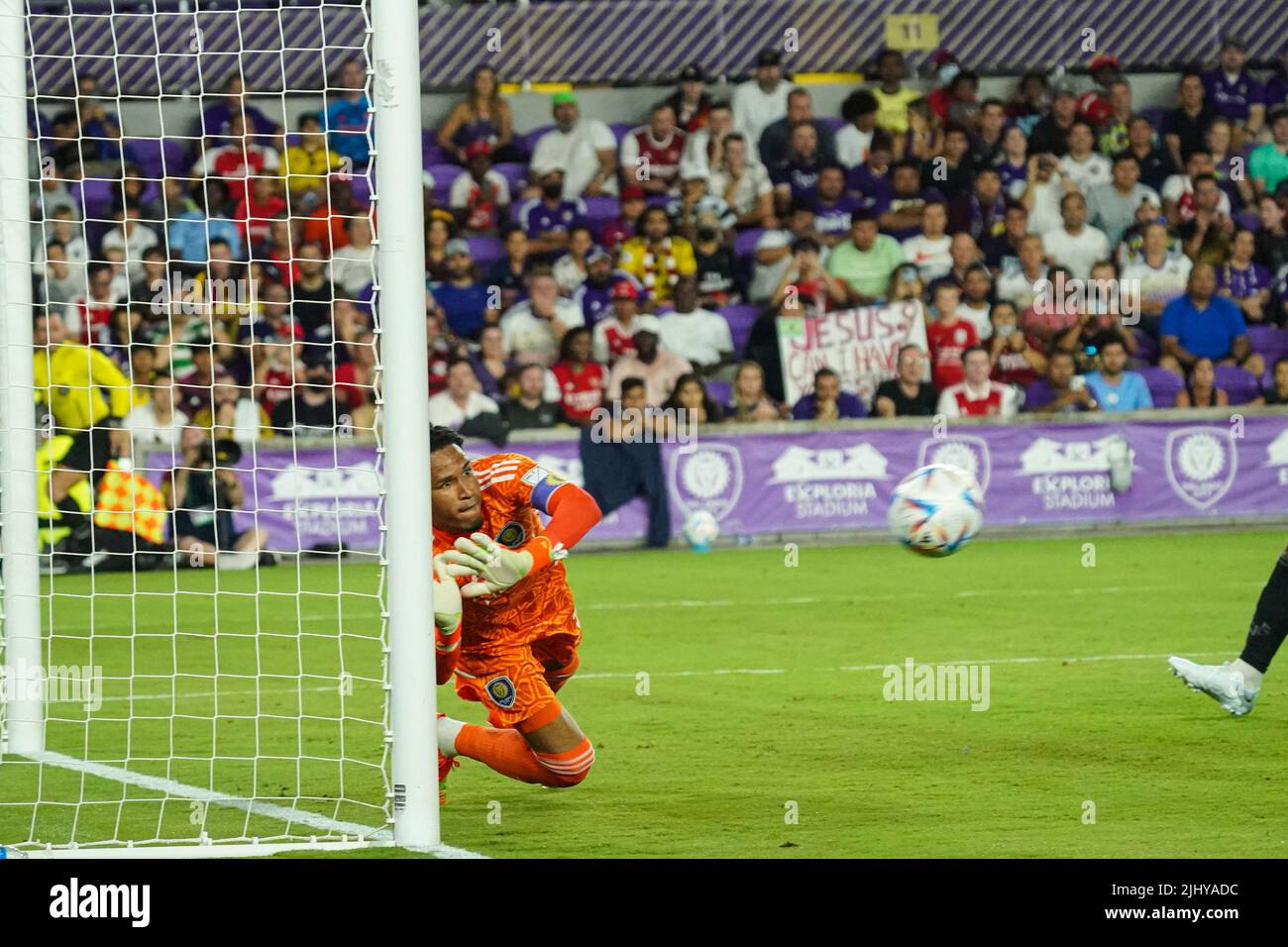 Orlando, Florida, USA, July 20, 2022, Orlando City Goalkeeper Pedro ...