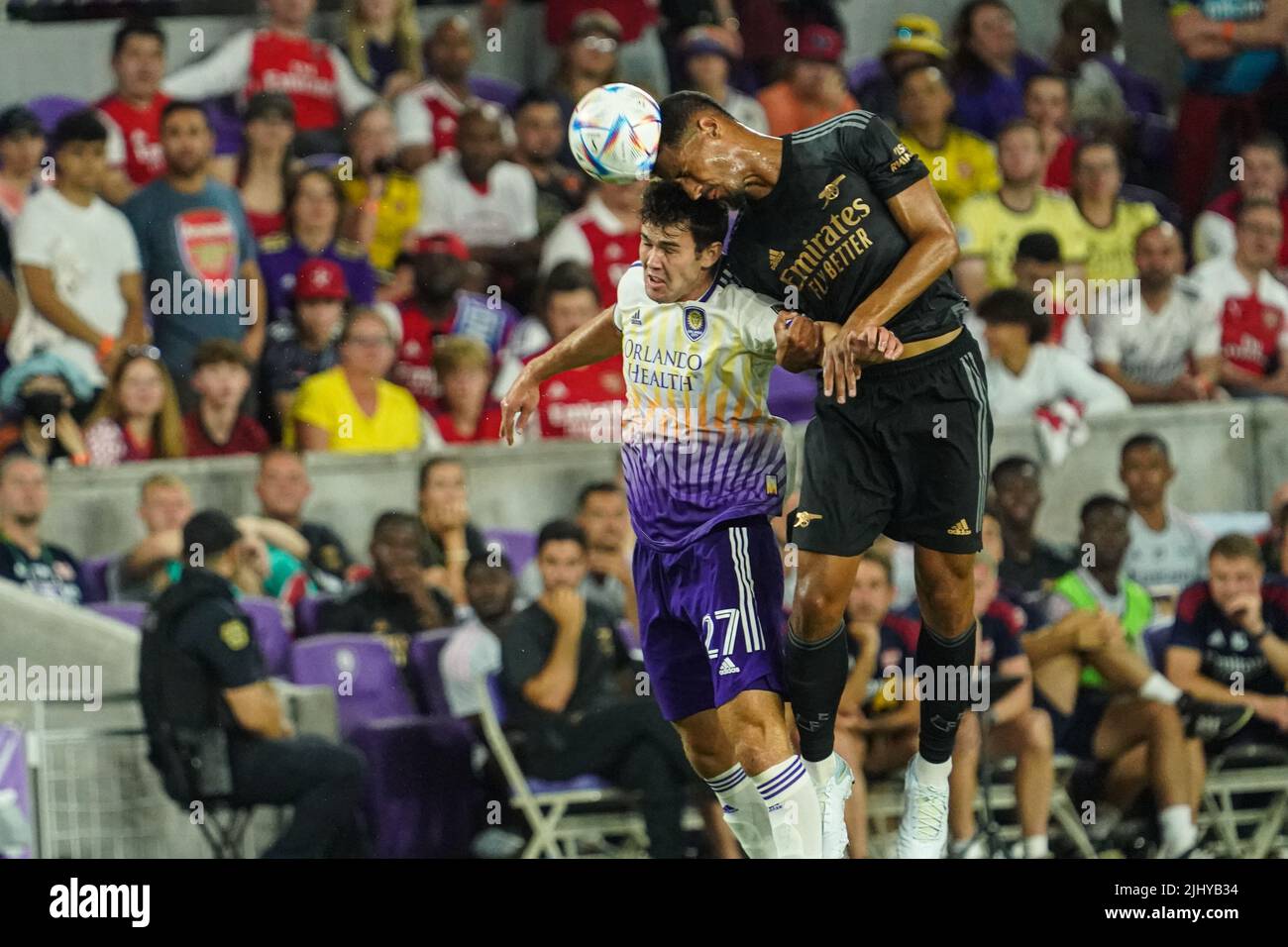 Orlando, Florida, USA, July 20, 2022, Arsenal FC and Orlando City ...