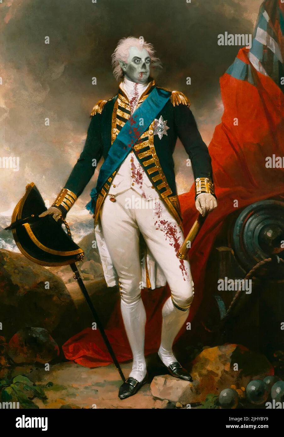 a zombie soldier Stock Photo - Alamy