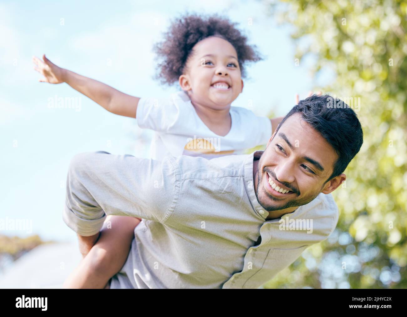 The memories we make with our family is everything. man giving his ...