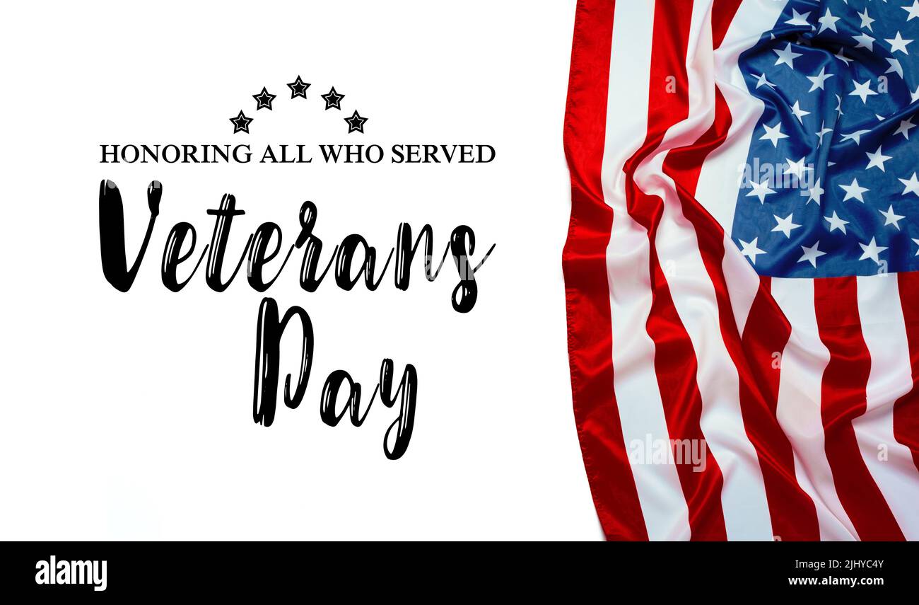 composite of veterans day flag Stock Photo - Alamy