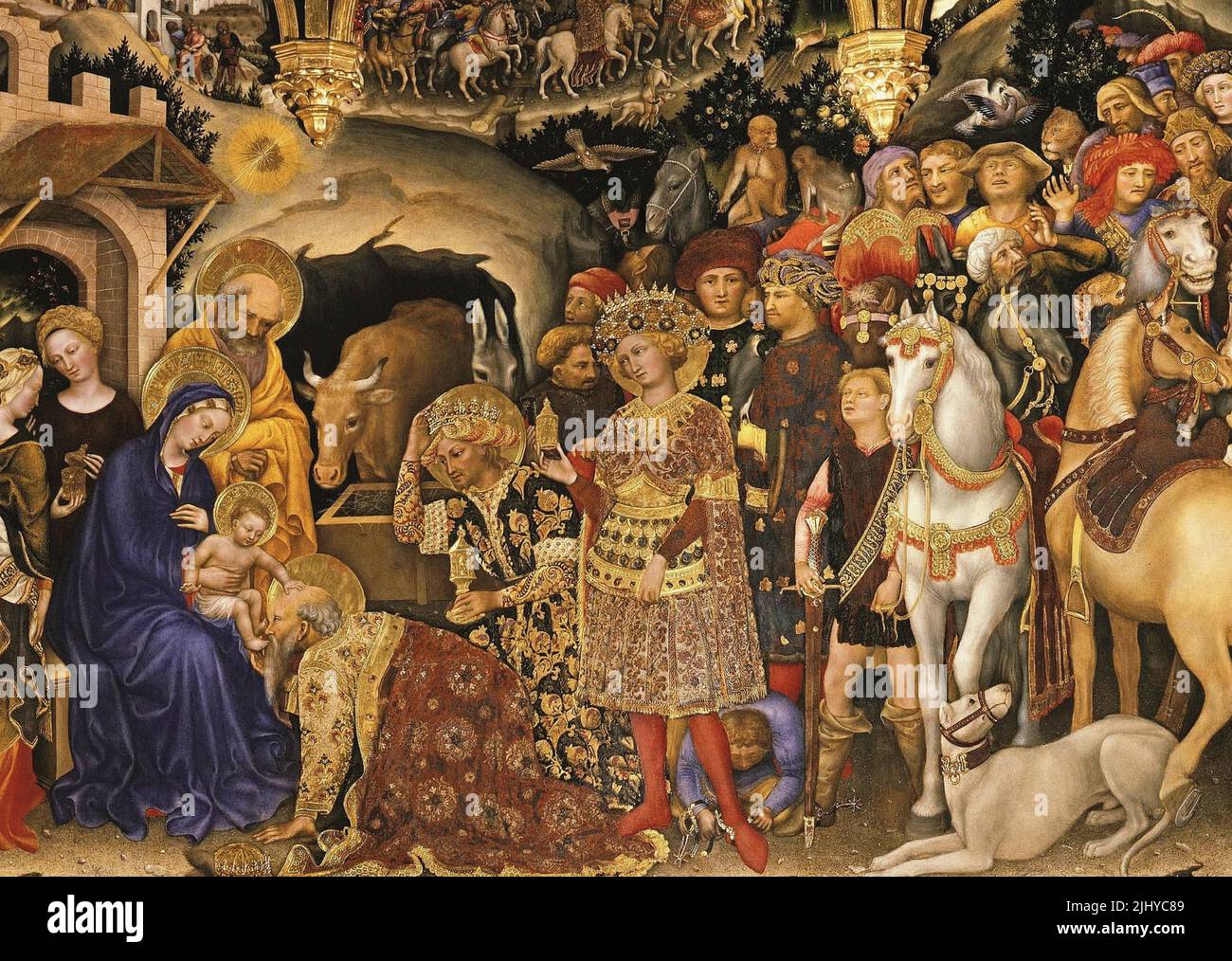 medieval art depicting death Stock Photo - Alamy