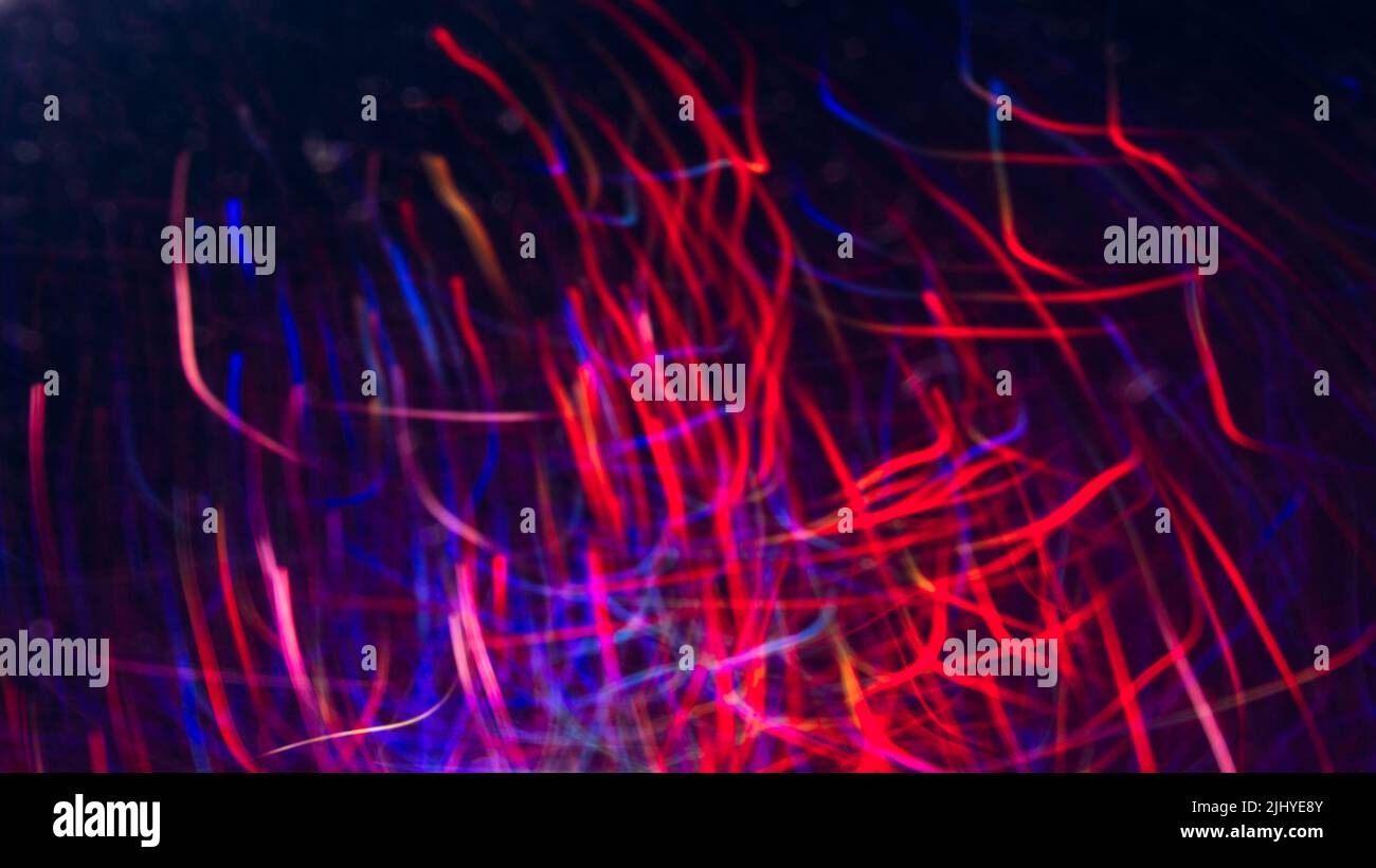 Abstract picture of colorful lines in motion Stock Photo - Alamy