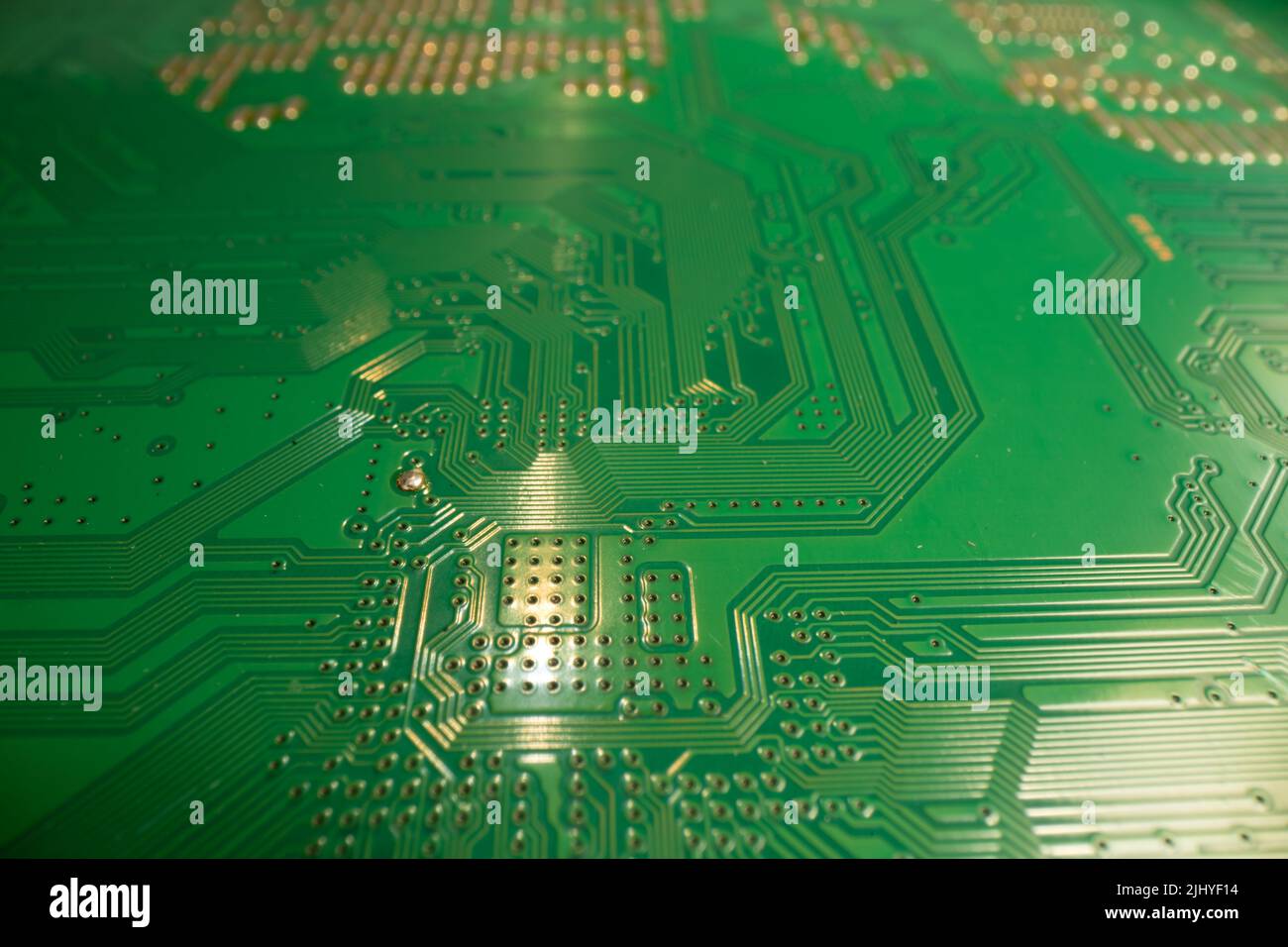 Technology Background With Circuit Board Electronic Computer Hardware