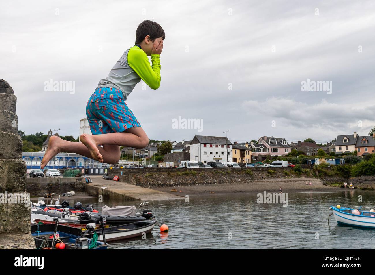 Schull, West Cork, Ireland. 21st July, 2022. On a warm and humid day ...