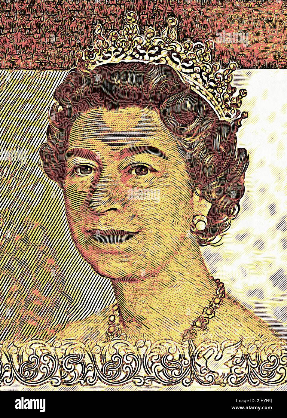 Queen elizabeth 1952 color hi-res stock photography and images - Alamy