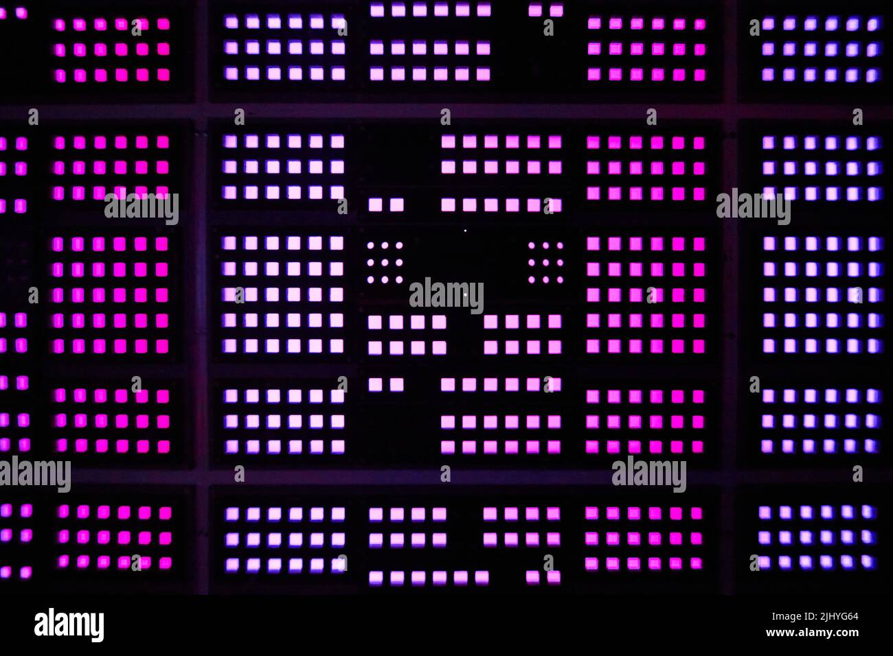 Wall colored squares hi-res stock photography and images - Alamy