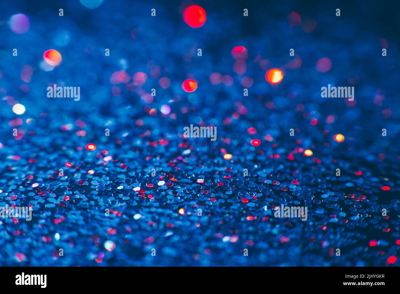 Abstract shining glitters blue makeup background Stock Photo - Alamy
