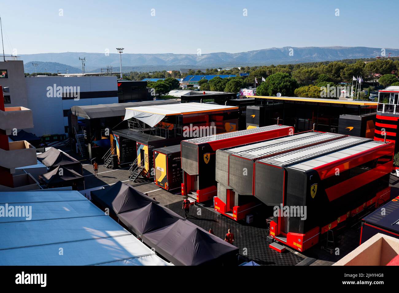 F1 Paddock during the Formula 1 Lenovo Grand Prix de France, French ...