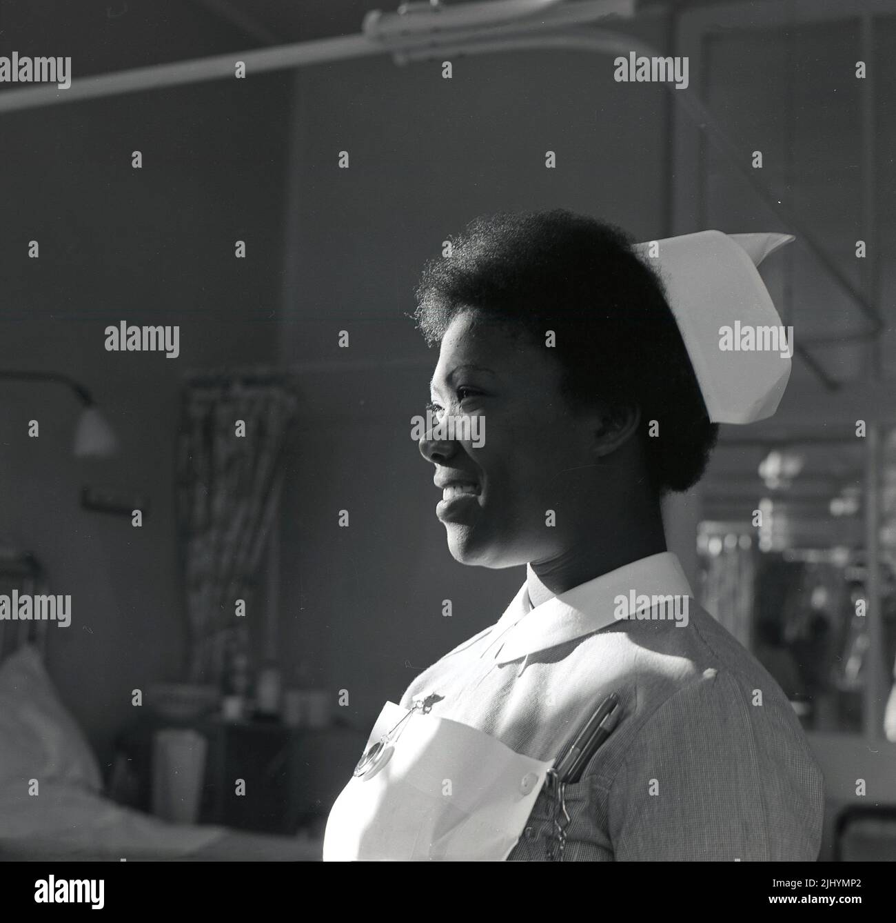 Nurse 1970s uk hi-res stock photography and images - Alamy