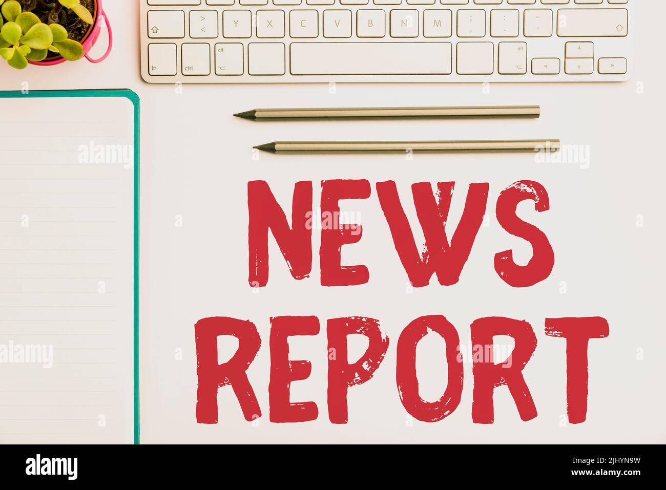 An inspiration showing sign News Report Stock Photo - Alamy