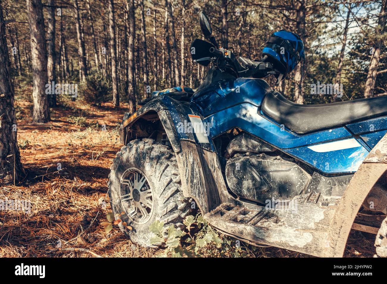 Quad biking close up hi-res stock photography and images - Alamy