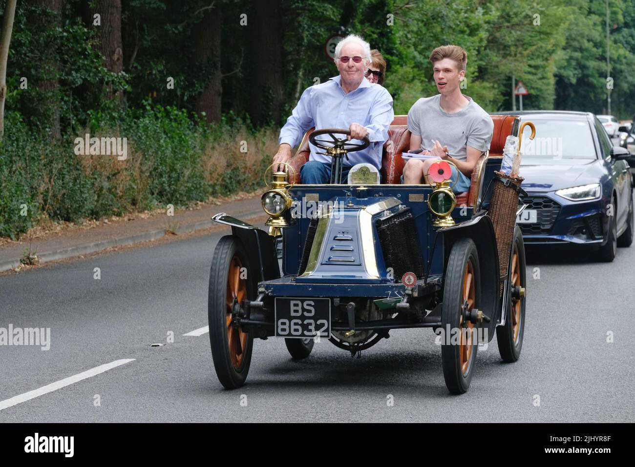 Ashtead, UK, 21st July, 2022. The Royal Automobile Club (RAC) held the ...