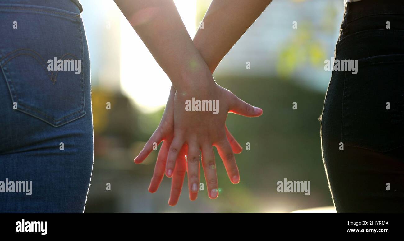 Couple hands close up sad hi-res stock photography and images - Alamy
