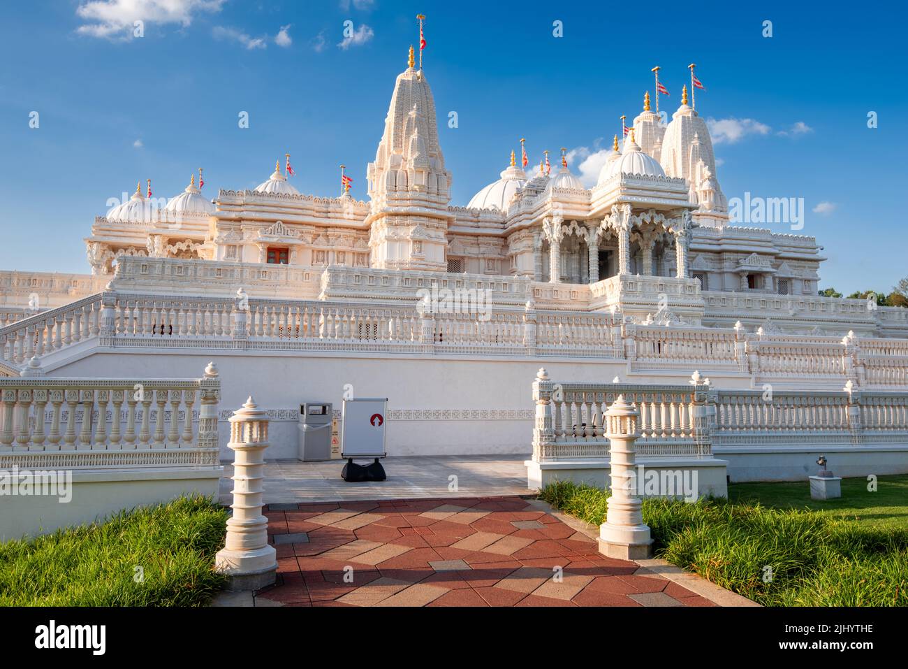 Traditional Hindu mandir, or place of worship in Atlanta, Georgia, USA ...
