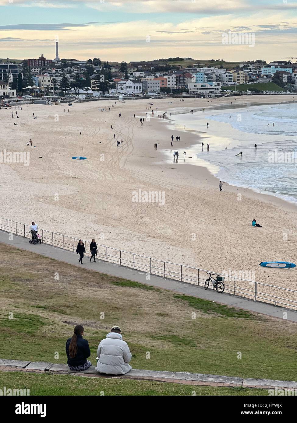 The people resting on a beach Stock Photo - Alamy